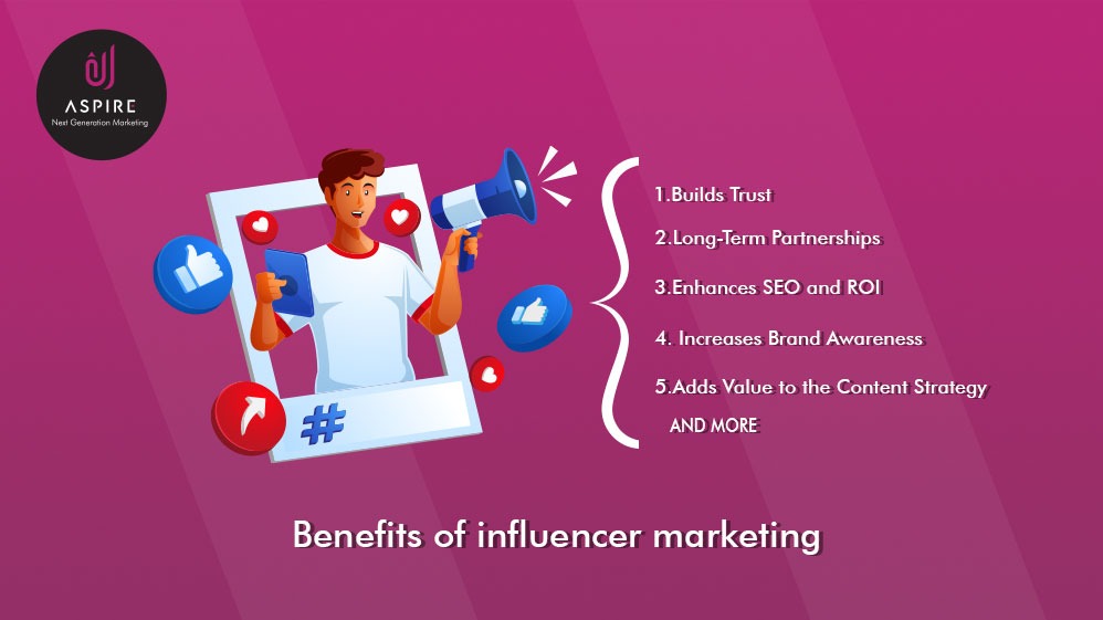 BENEFITS OF INFLUENCER MARKETING - Aspire Digital Media